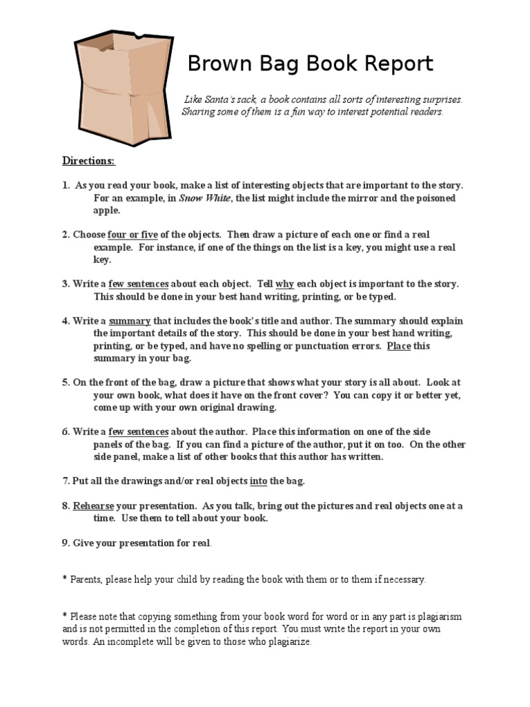 Brown Bag Book Report-Nmes 2017 | PDF | Home & Garden | General Fiction