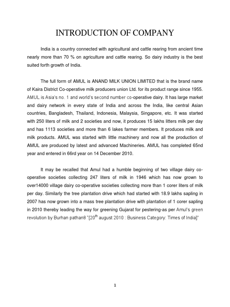 Financial Analysis of AMUL | PDF | Cash Flow Statement | Depreciation