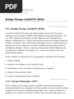 Codes Standards: AASHTO Vehicle Live Loading | PDF | Bridge | Traffic