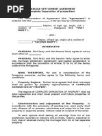 Compromise Agreement Sample | PDF | Private Law | Social Institutions