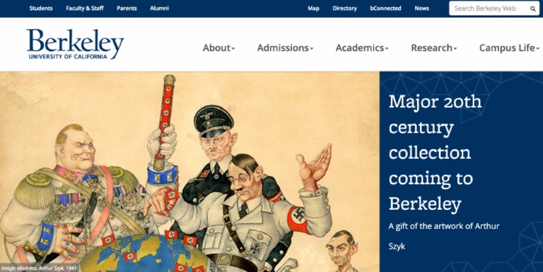Major 20th Century Art Collection Coming To Berkeley - University of ...