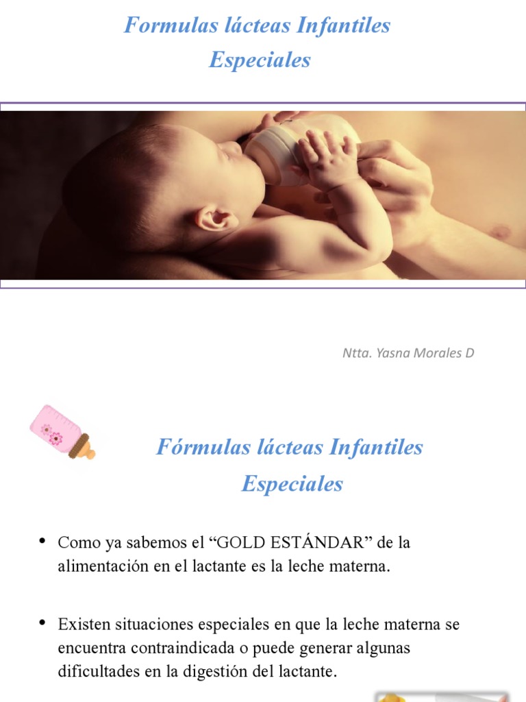 Formulas Lácteas Infantiles | PDF | Fenilalanina | Haba de soja