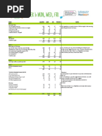 14-Day Rotation Diet Meal Plan | PDF | Meal | Pickling