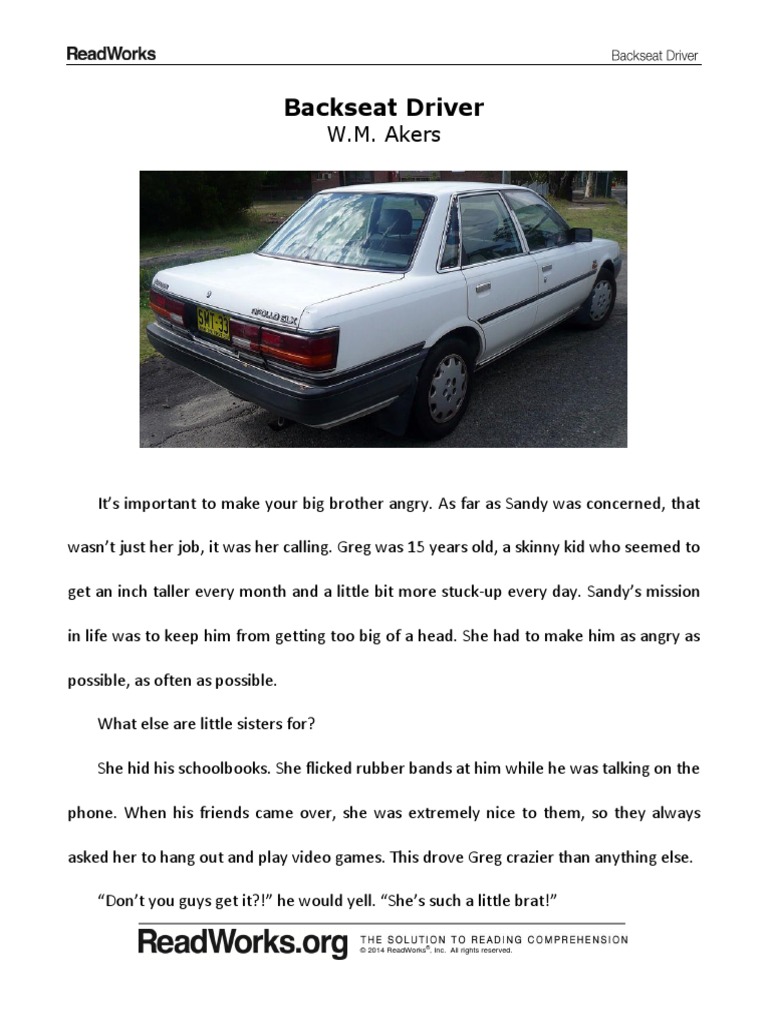 670 Backseat Driver-4 | PDF | Leisure | Violence