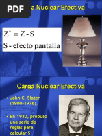 Cálculo de Carga Nuclear Efectiva | PDF | Electrón | Física Aplicada e ...