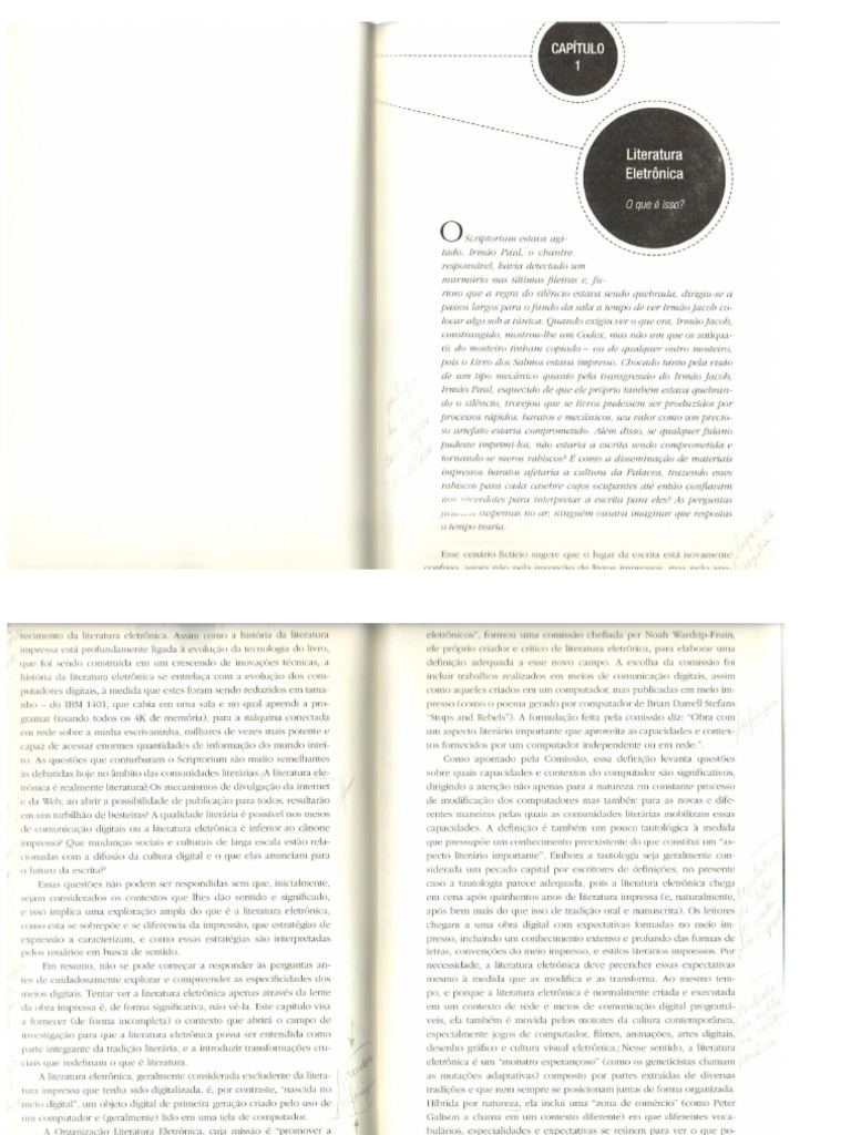 Literatura Eletronica - Katherine Hayles | PDF