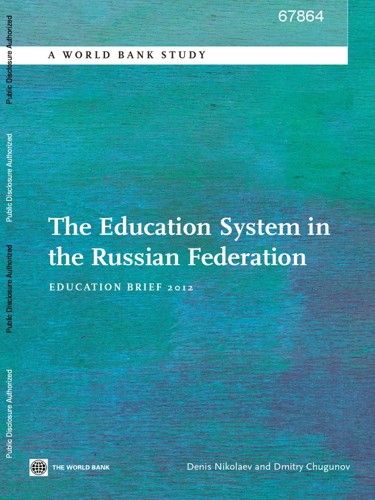 O Sistema Educativo Na Federação Russa: O Resumo Da Educação 2012 (The ...