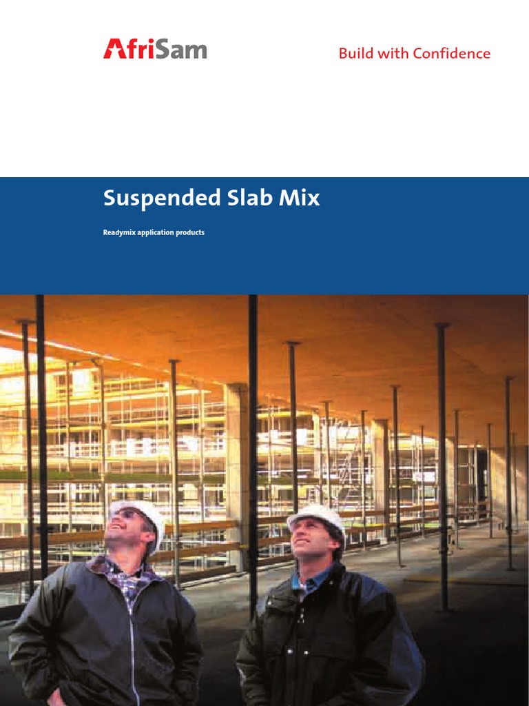Suspended Slab Mix | PDF | Concrete | Building