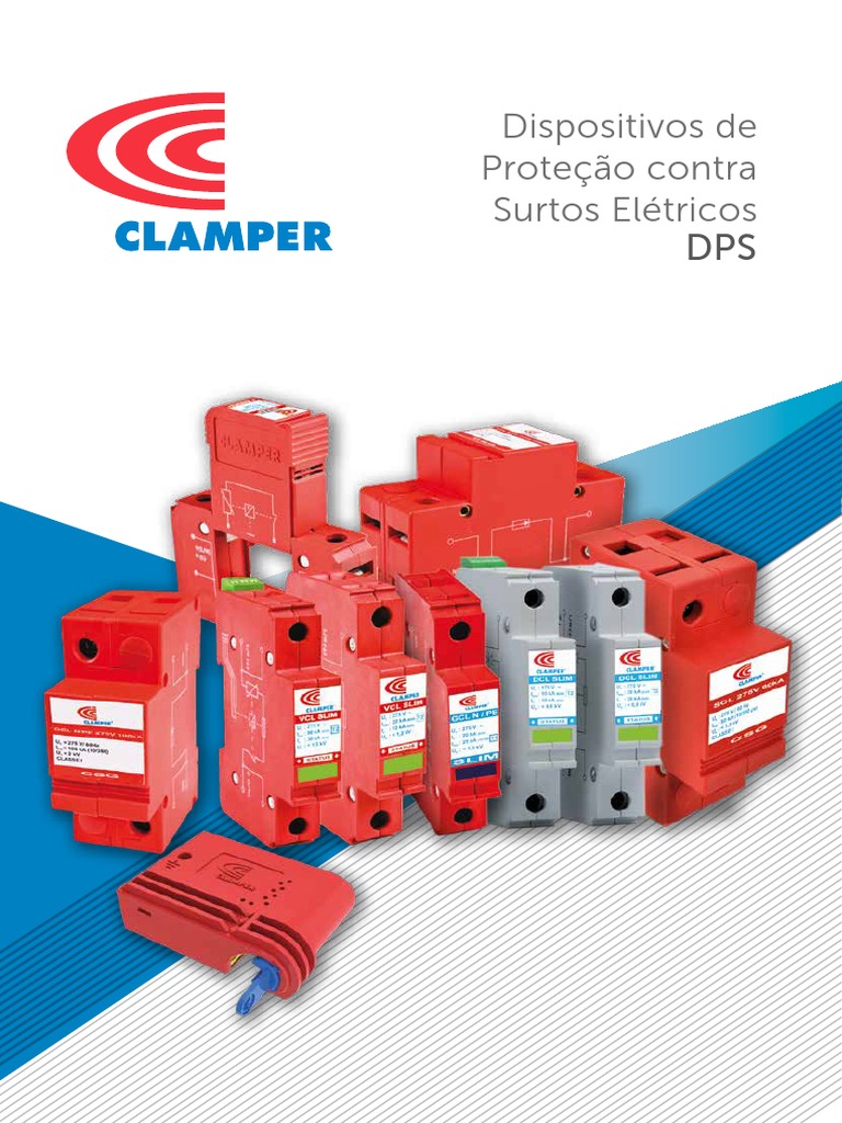 Catalogo Clamper - Dispositivos de Proteção Contra Surtos | Relâmpago ...