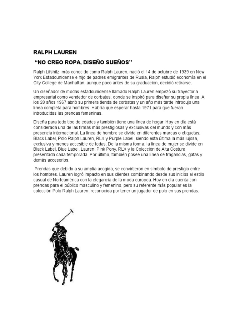 Ralph Lauren | PDF