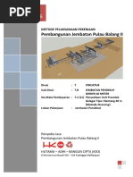 Metode Kerja Erection Girder.R1 | PDF