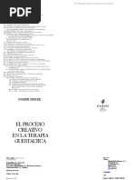 Zinker Joseph - El Proceso Creativo en La Terapia Gestaltica | PDF ...