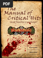 Critical Hit Table 2e | PDF