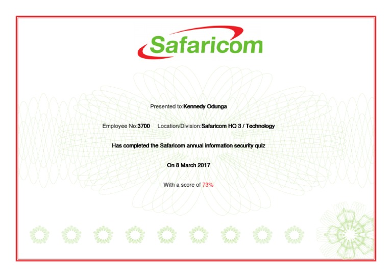 Security Certificate | PDF | Cyberwarfare | Security