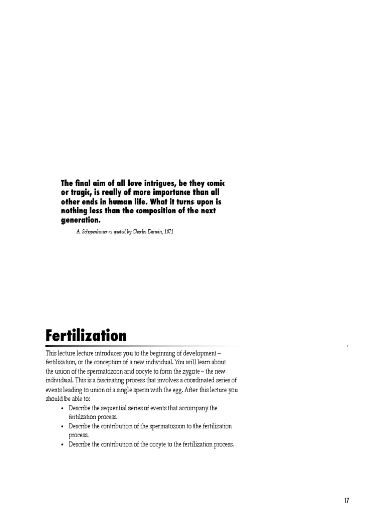 Fertilization | PDF | Fertilisation | Life Sciences