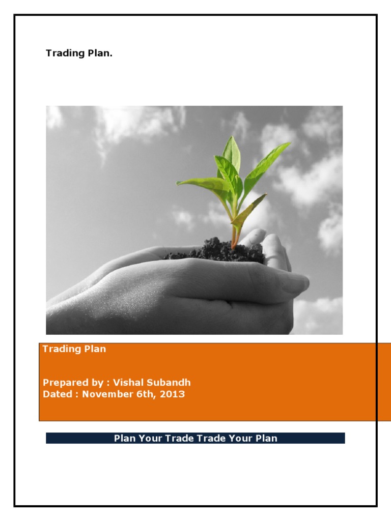 TradePlan MOD 060413 Final | PDF | Futures Contract | Day Trading