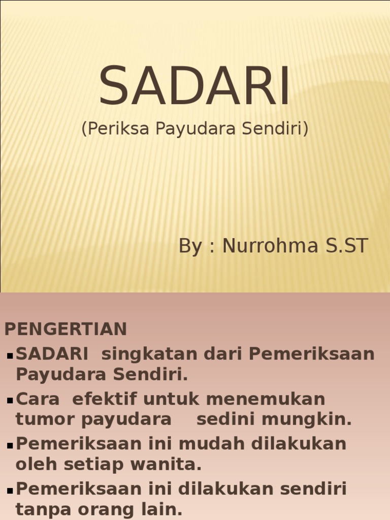 Power Point Sadari | PDF