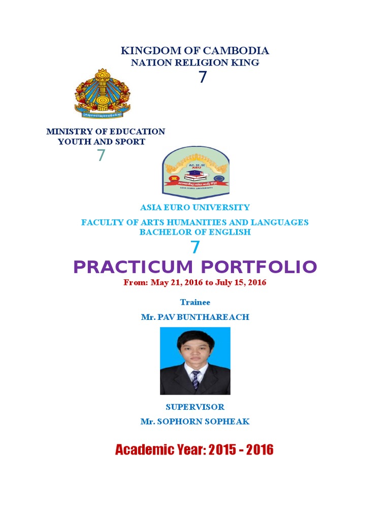 Teaching Practicum | PDF | Lesson Plan | Teaching