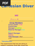 Cartesian Diver Lab Report Summary | PDF | Scuba Diving | Buoyancy