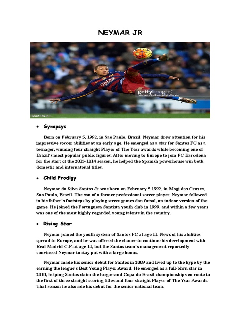 Neymar JR | PDF | Lionel Messi | Fc Barcelona