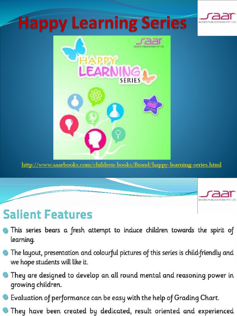 Happy Learning Series - Saar Books | PDF