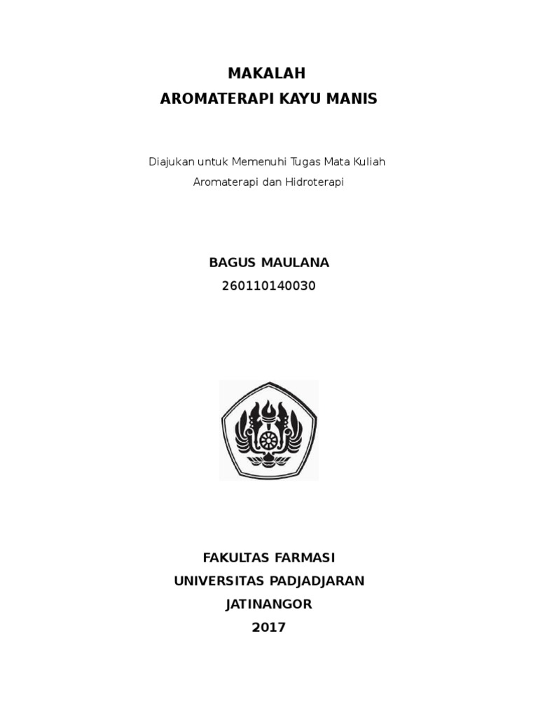 Aromaterapi Kayu Manis | PDF