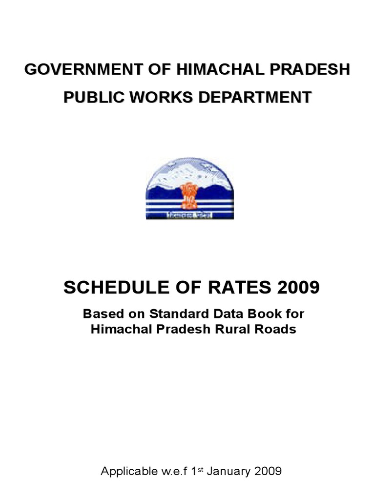 Front Page (Schedule) | PDF