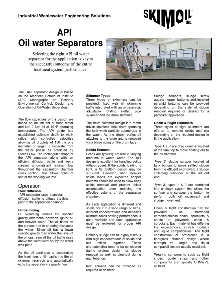 api-oil-water-separator-discussion.pdf | Petroleum | Viscosity