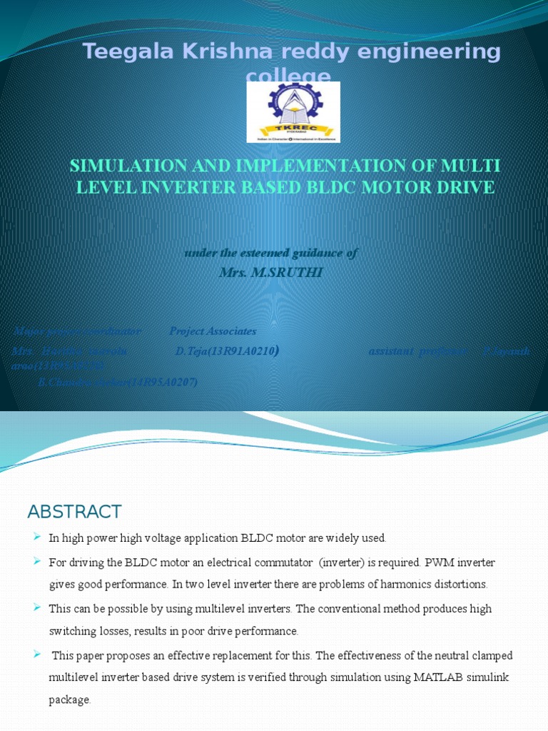 Teegala Krishna Reddy Engineering College: Simulation and ...