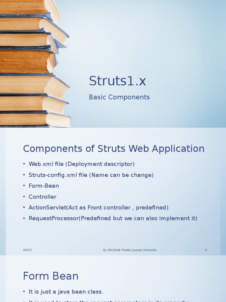 Struts 1 | PDF | Java Servlet | Xml