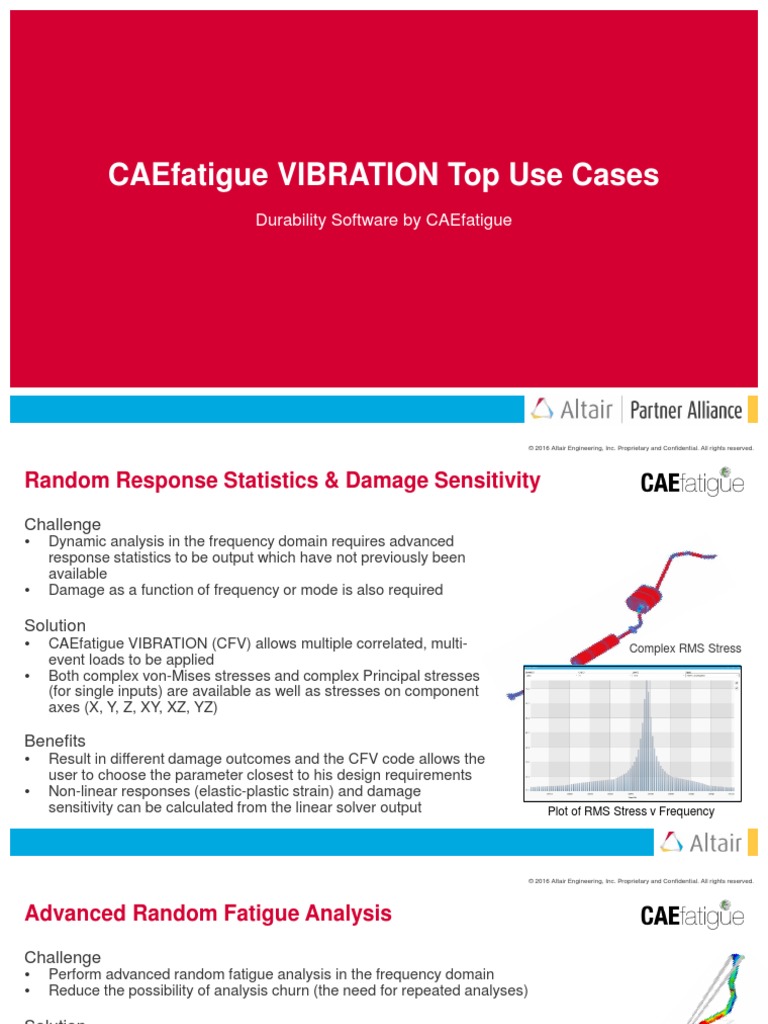 CAEfatigue Use Cases | PDF