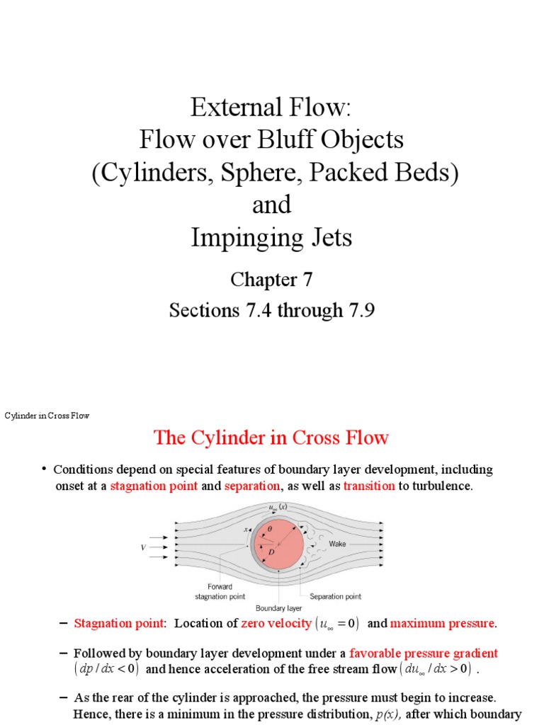 External Flow | PDF | Boundary Layer | Fluid Dynamics