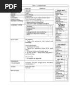 Kssm English Lesson Plan For Form 2 Sample Pdf Lesson Plan
