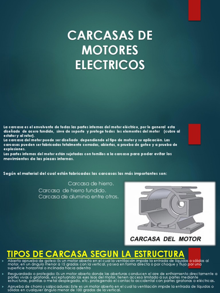 Carcasa de Motor | Descargar gratis PDF | Aluminio | Acero estructural