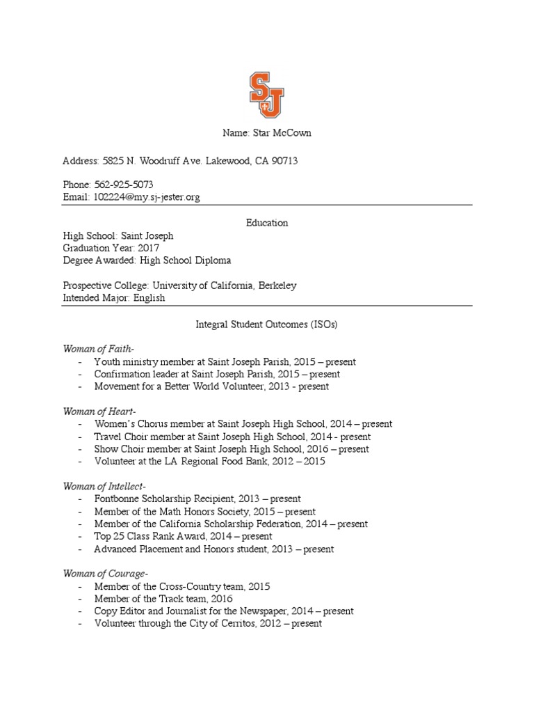 Iso Resume | PDF