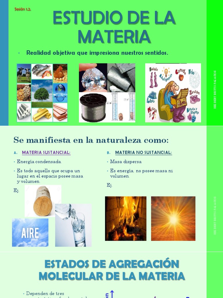 Estudio de La Materia | PDF | Líquidos | Importar