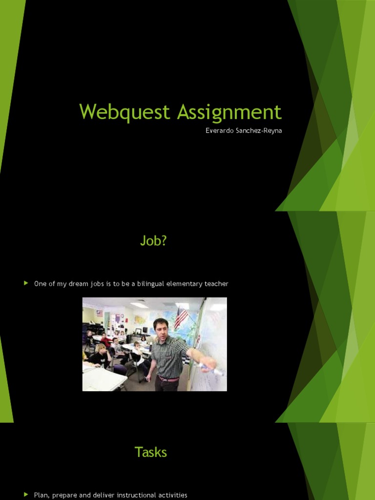 Education 215-Webquest | PDF | Lesson Plan | Teachers