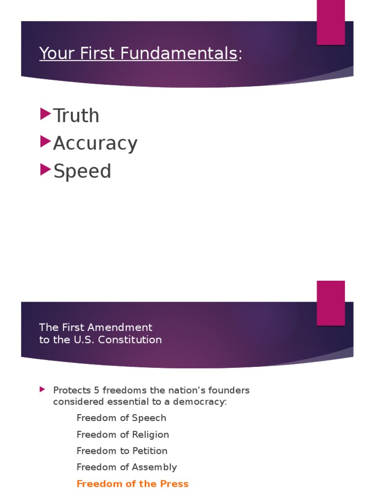 Fundamentals of Journalism Essentials | PDF | Journalism | News