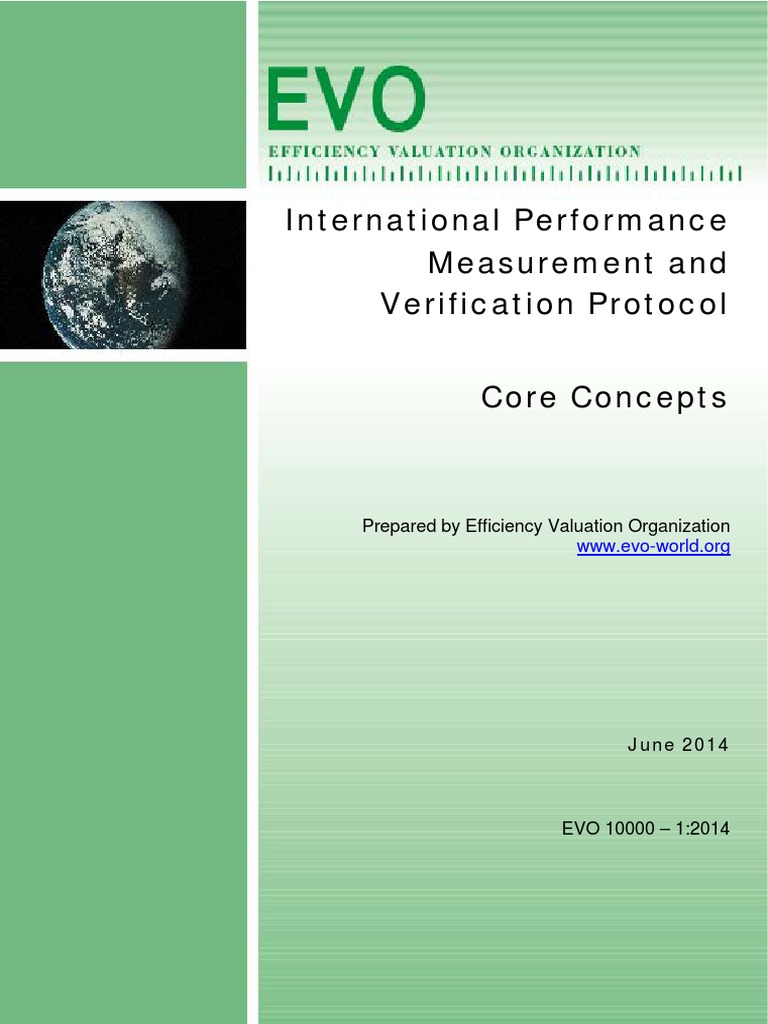 IPMVP Core Concepts | PDF | Computer Simulation | Efficient Energy Use