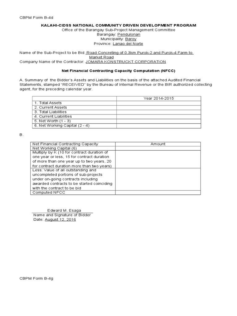 Kalahi-Cidss National Community Driven Development Program | PDF ...