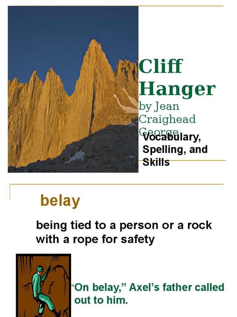 Cliff Hanger Power Point 3 | PDF | Rock Climbing | Adventure Travel