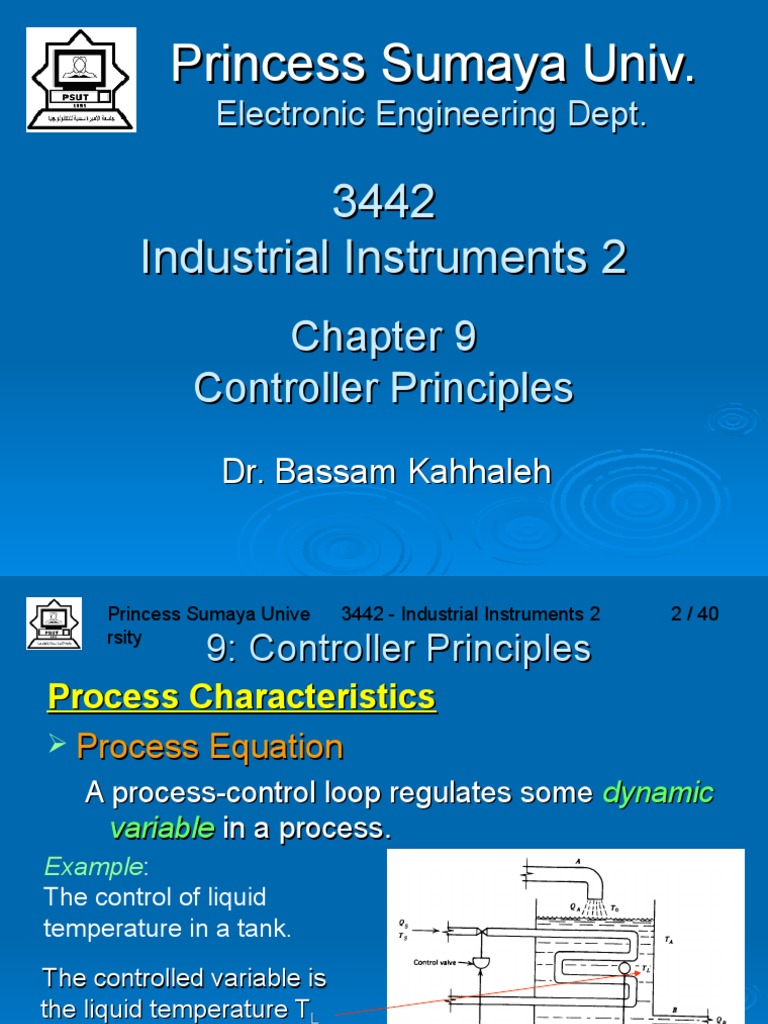 Chapter 09 Controller Principles | PDF | Control System | Systems Theory