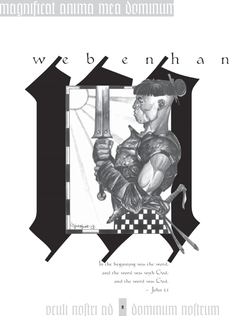 W e B e N H A N: Oculi Nostri Ad Dominum Nostrum | PDF | Storytelling