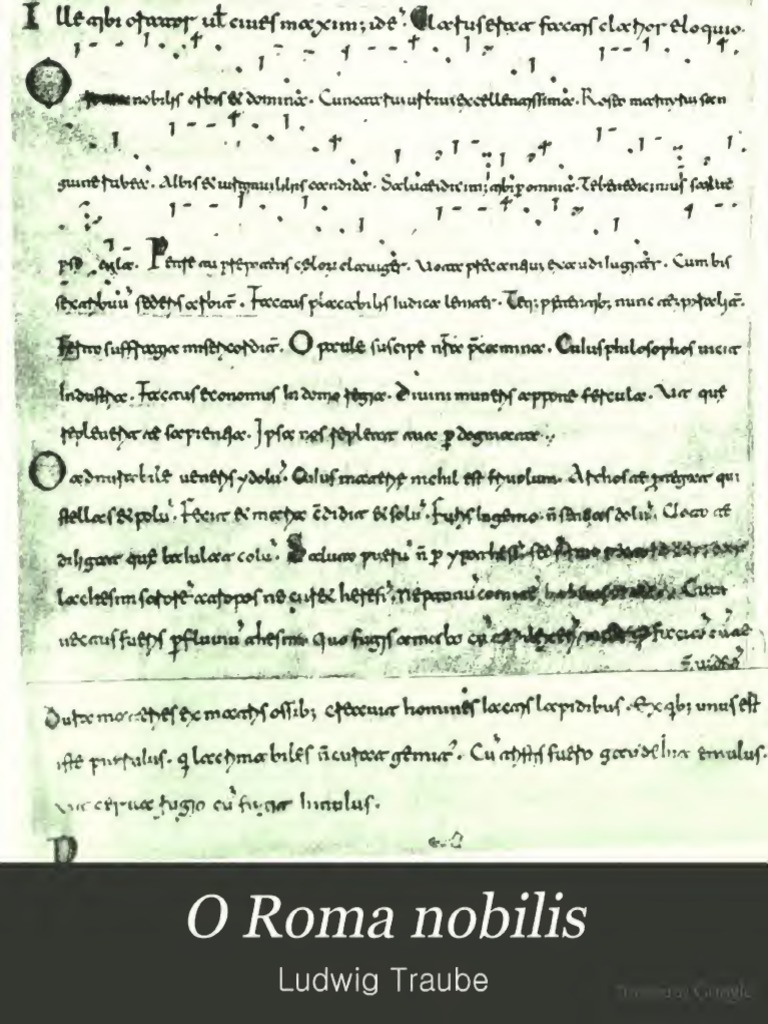 O Roma Nobilis | PDF | Languages