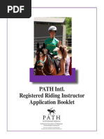 Pony Club C Test | PDF | Horse Gait | Horses