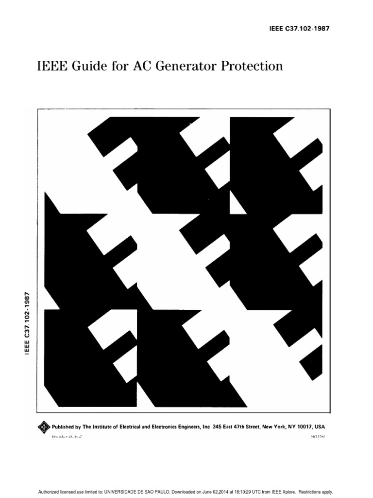 IEEE Guide For AC Generator Protection | PDF | Components | Power (Physics)