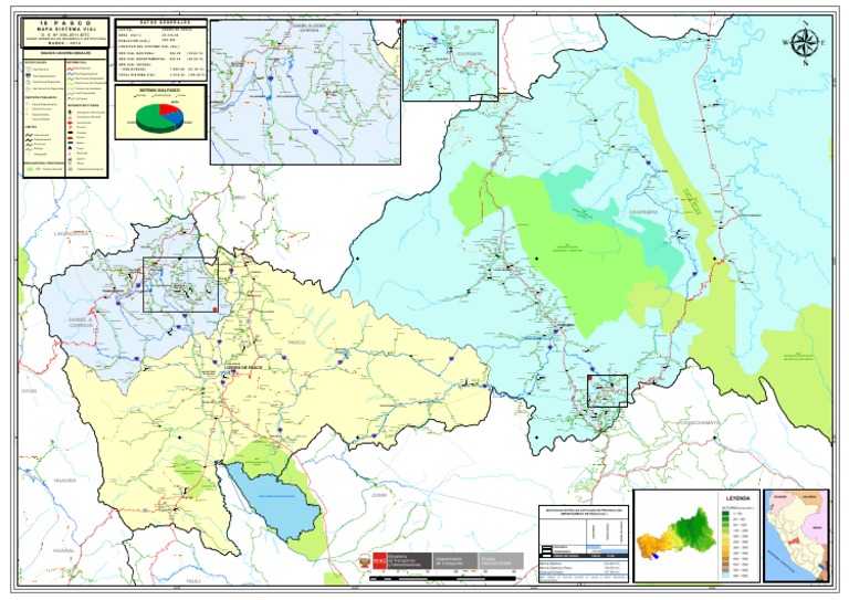 Mapa Vial Pasco | PDF