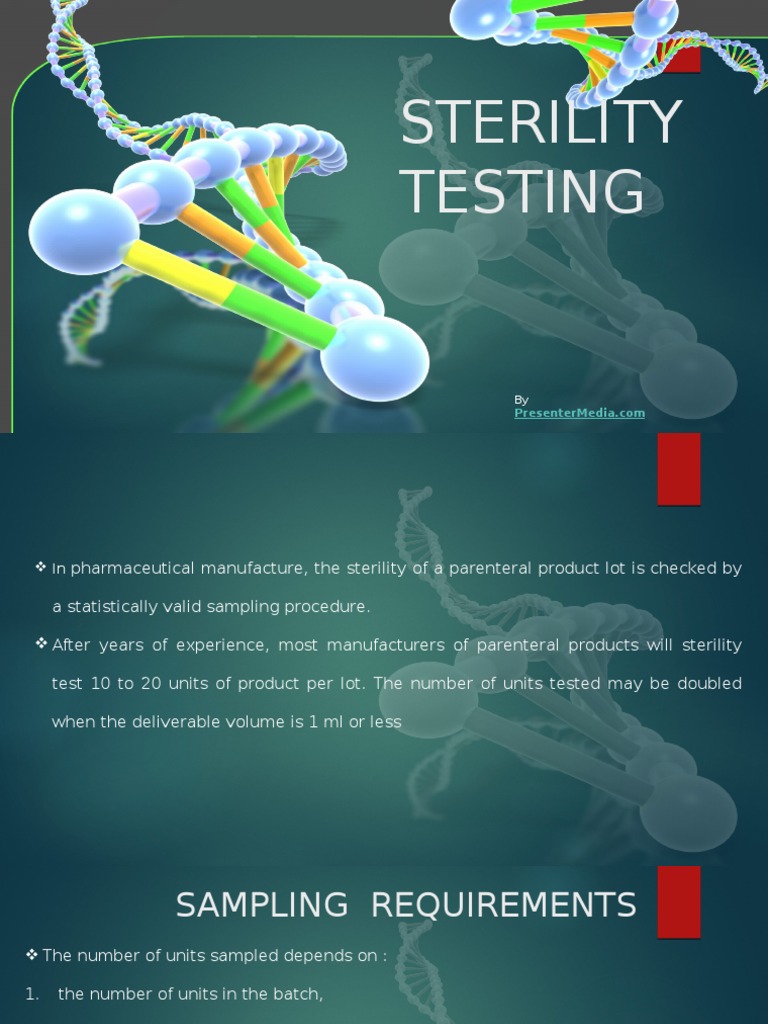 Sterility Testing | Growth Medium | Filtration