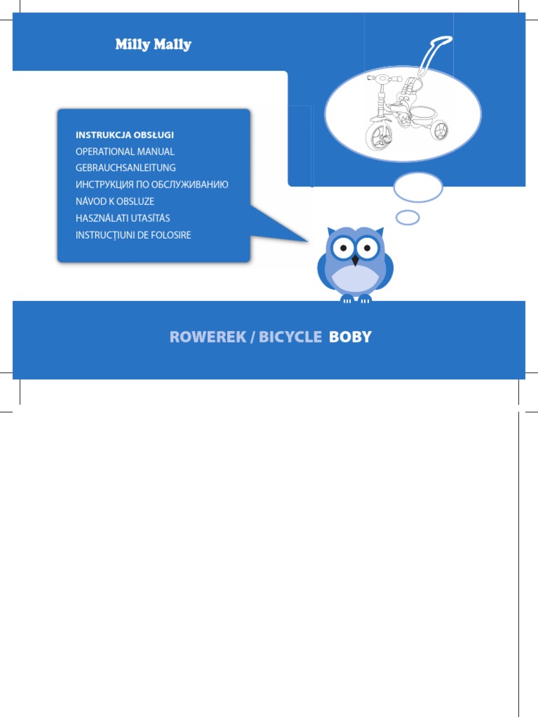 Tricicleta Milly Mally Manual | PDF
