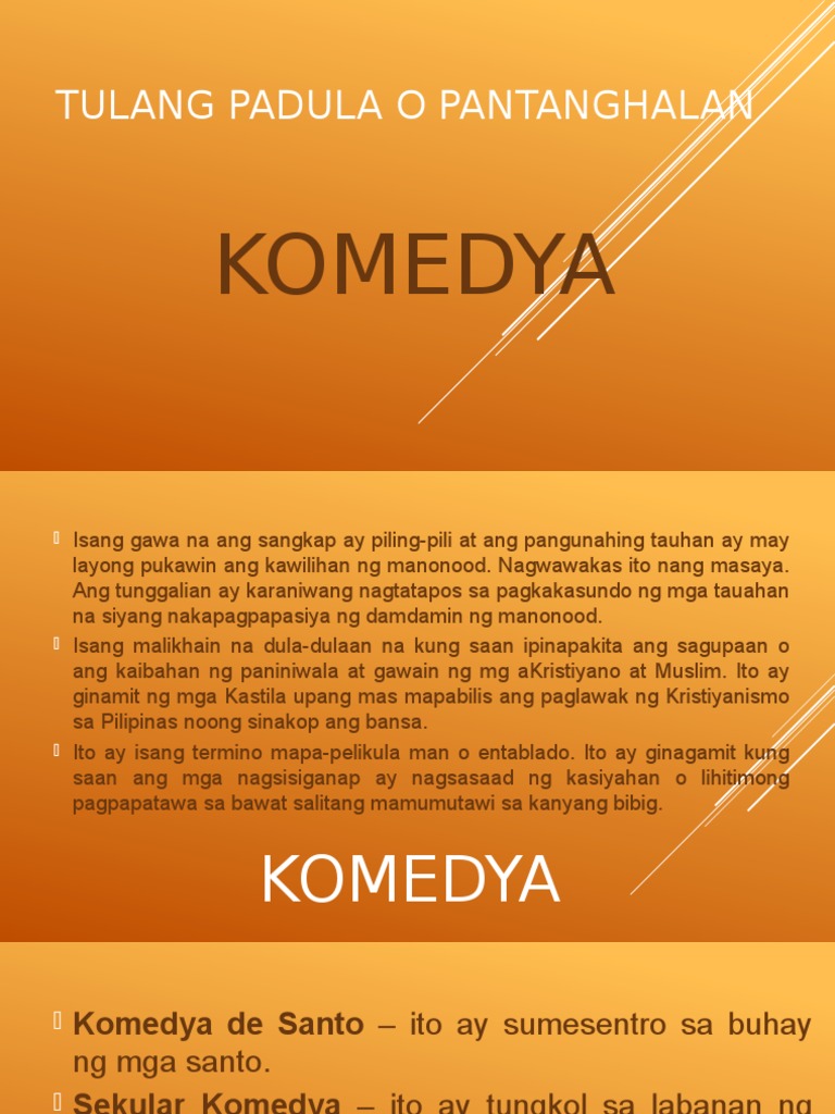 Komedya | PDF